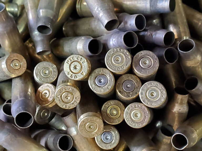 223/556 Once Fired Brass Shell Casings Not Cleaned - Once Fired Brass ...