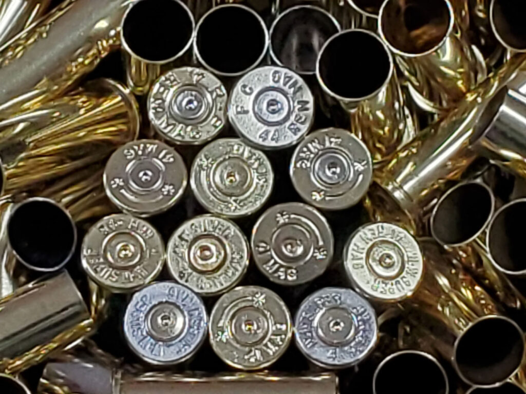 41 Rem Mag, Range Brass, 125 Count With Mixed Head Stamps