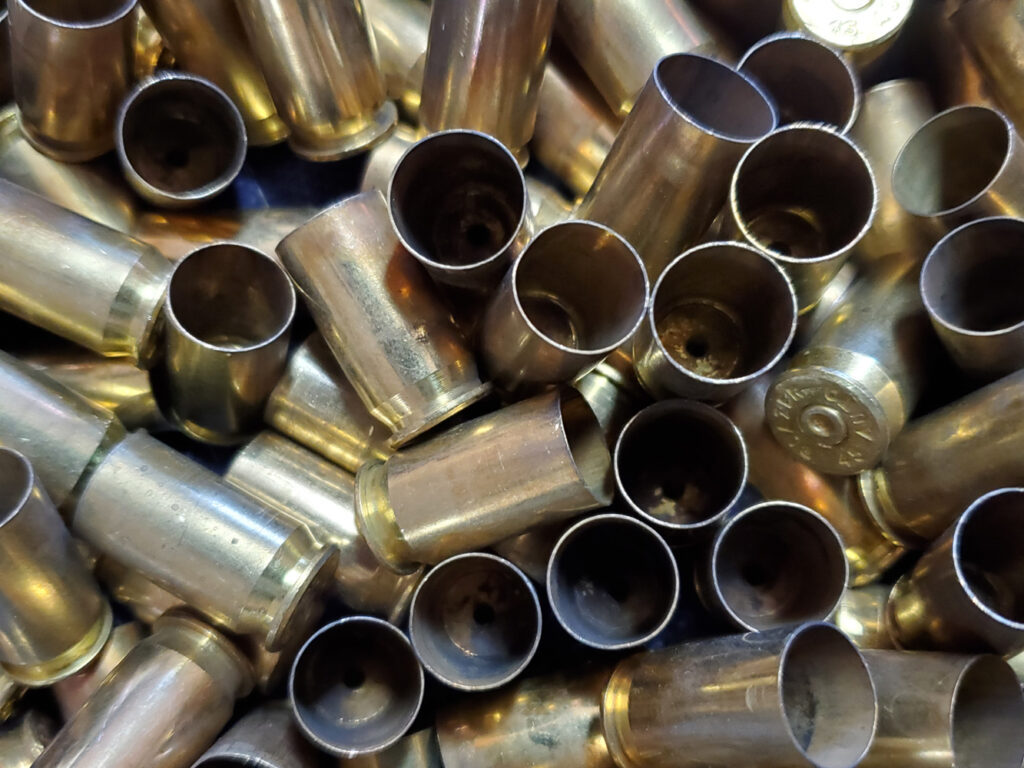 45 ACP Once Fired Brass SMALL PRIMER, 1000 Count