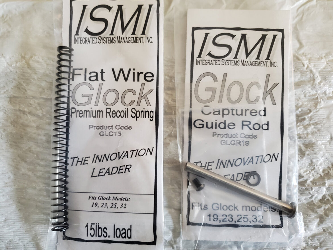 Glock Flat Recoil Spring with Guide Rod