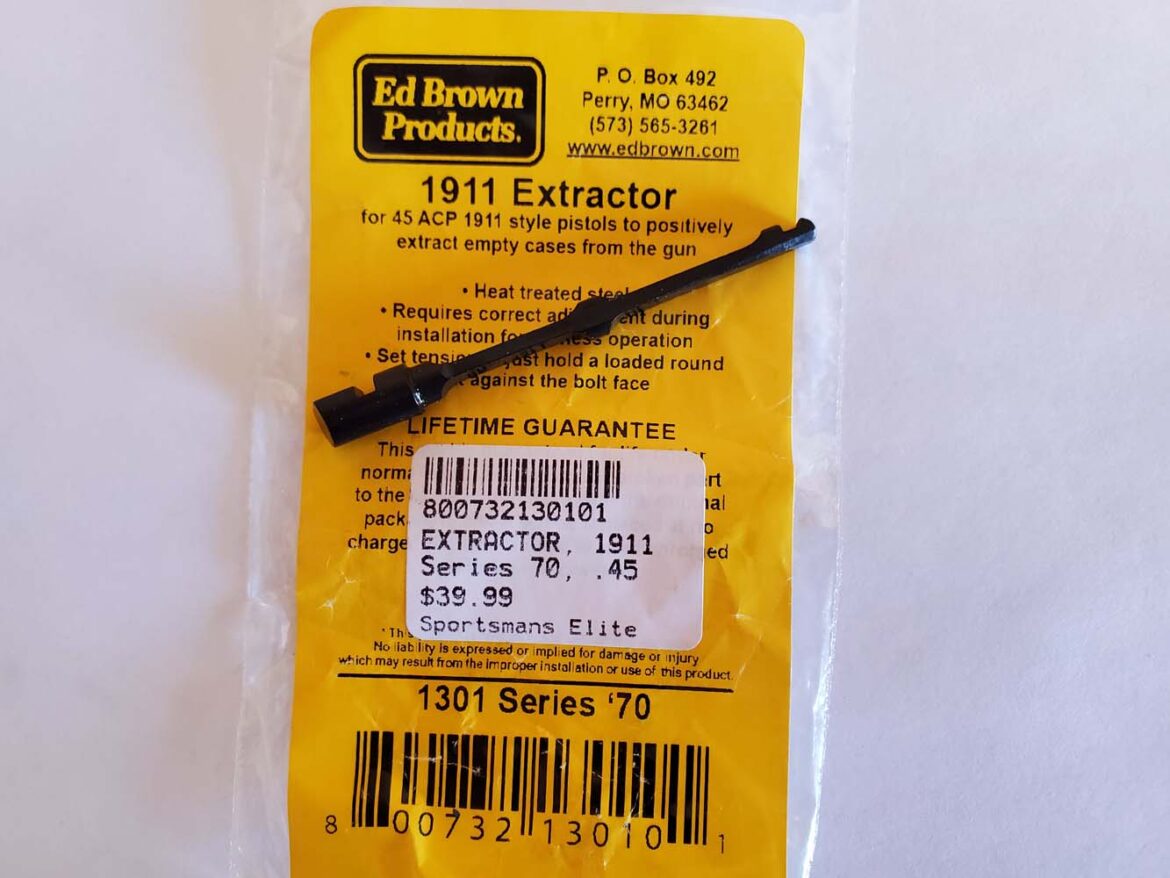 1911 Extractor 45 ACP Series 70